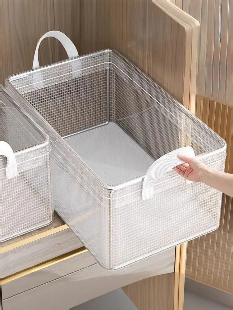 Органайзер-планшет для хранения одежды 47x28x20 см 1 шт нетканое волокно прозрачный