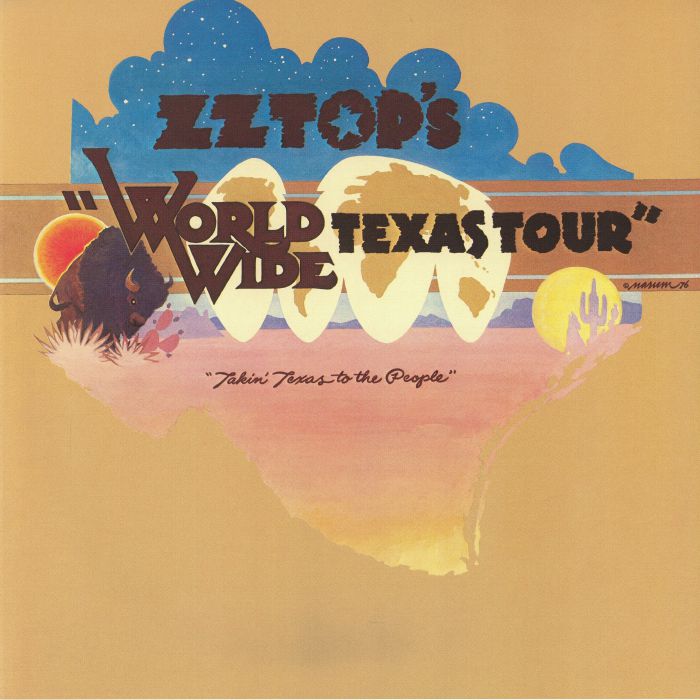 ZZ Top "Виниловая пластинка ZZ Top World Wide Texas Tour"