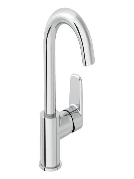 Смеситель для раковины VitrA Flow Soft (Флоу Софт) A43160EXP однорычажный хром латунь