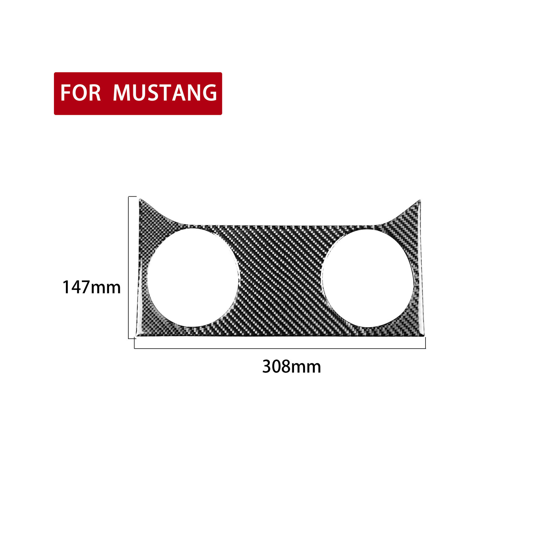 Ford Mustang 2005-2009 Центральная решетка вентиляции замена 1 шт аксессуар для панели