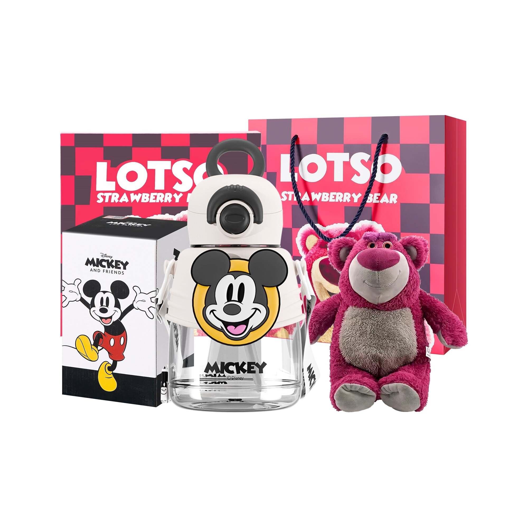 Бокалы и стаканы Disney Strawberry Bear Series