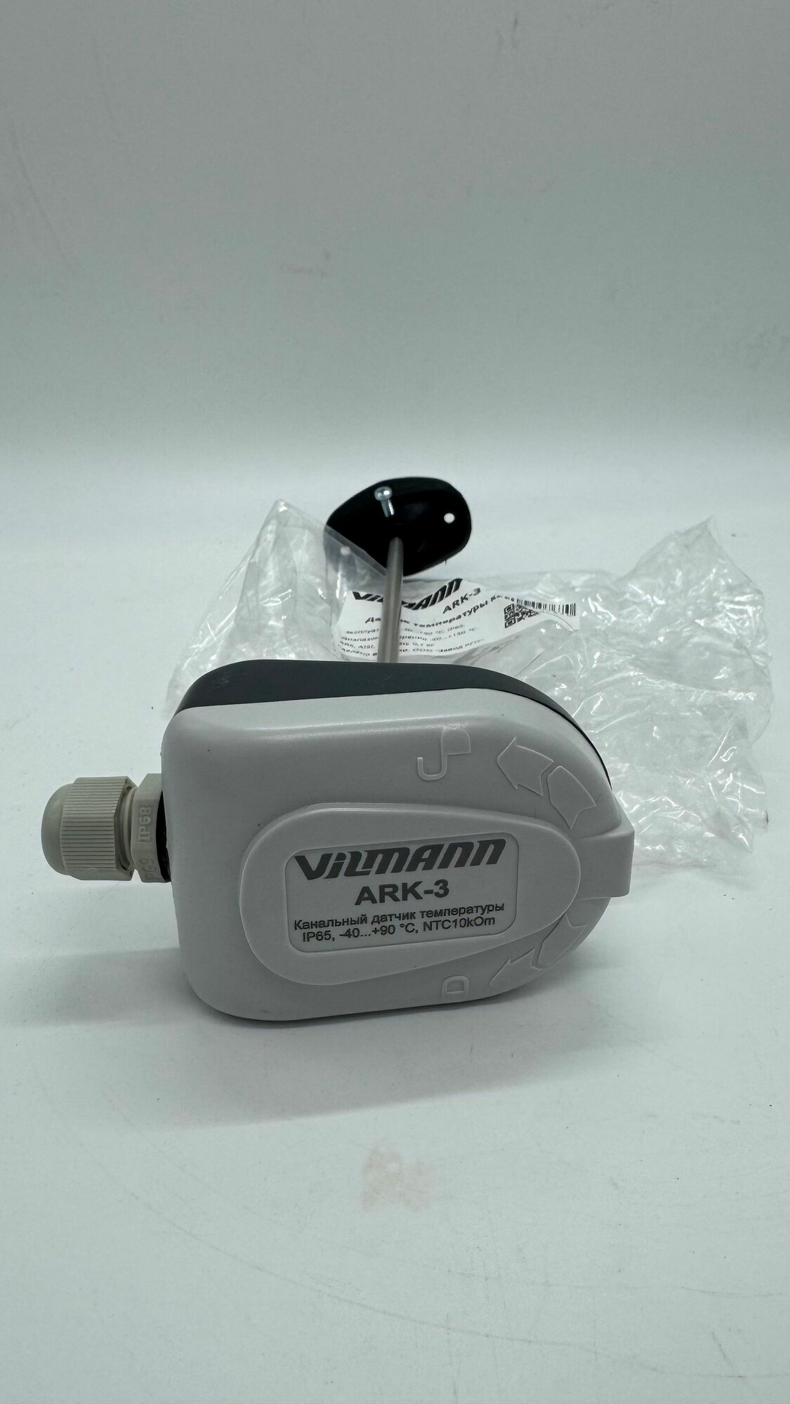 Канальный датчик температуры Vilmann STK-3 / ARK-3