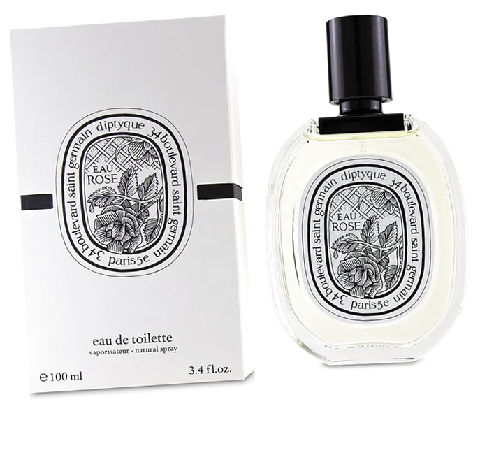 Пробник Diptyque Eau Rose 2 / Туалетная вода Диптик О Роз мини-версия / Яркий аромат