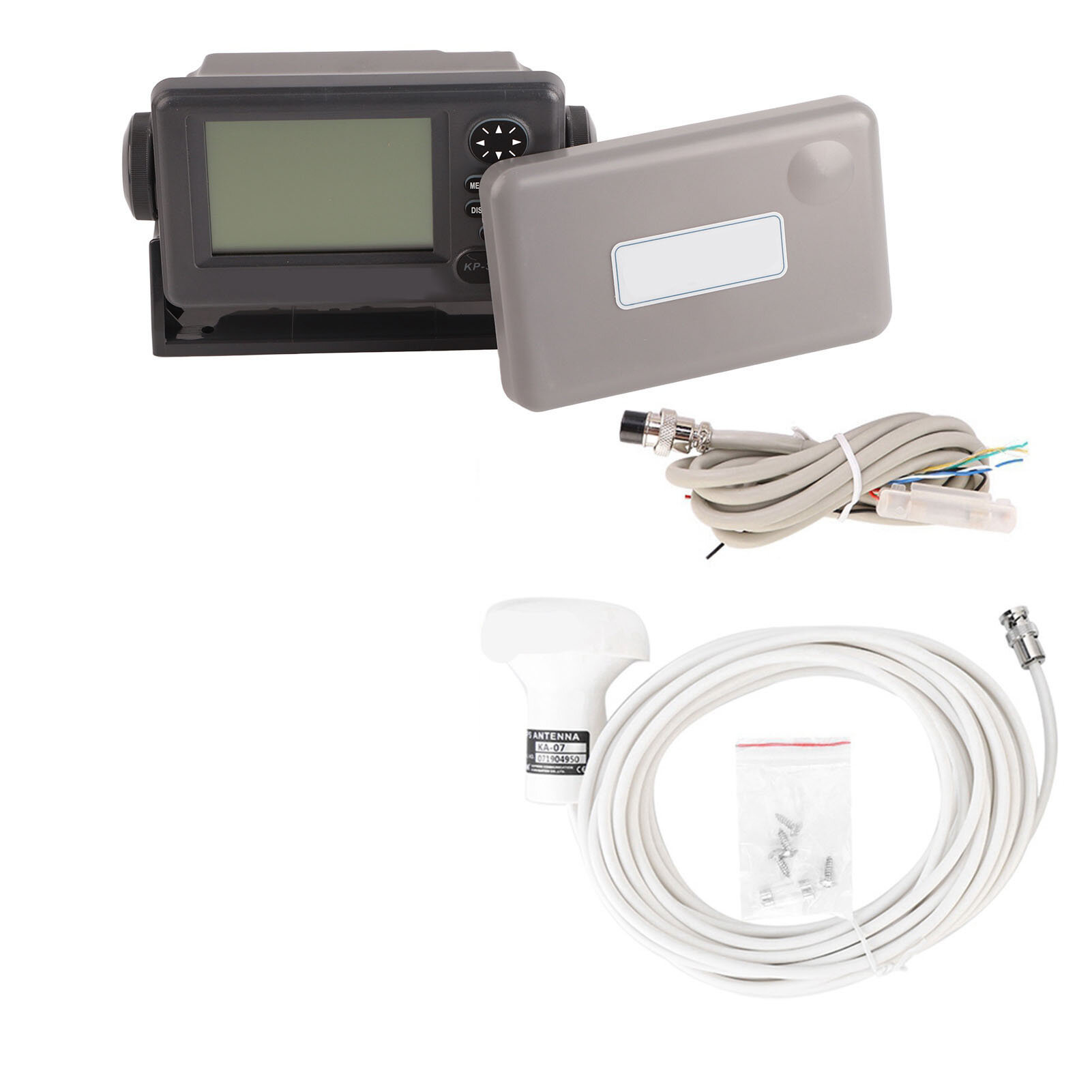 Морской навигатор ONWA KP‑32 GPS/SBAS с 4,5-дюймовым ЖК-дисплеем и функцией определения местоположения GPS.