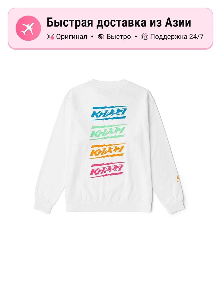 Толстовка Kappa Crew Neck Loose Fit, 1 шт.