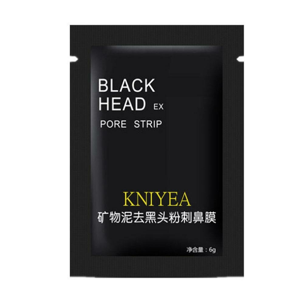 KNIYEA Полоски для носа от черных точек, с минеральной глиной, 6 г