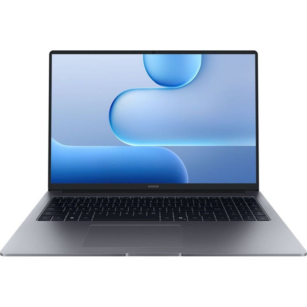 Ноутбук HONOR MagicBook X16 Intel Core Ultra 5 125H/16Gb (soldered D5)/SSD512Gb/UMA/16"/IPS/WUXGA/1920x1200/60Hz/NoOS/Grey/1.75kg