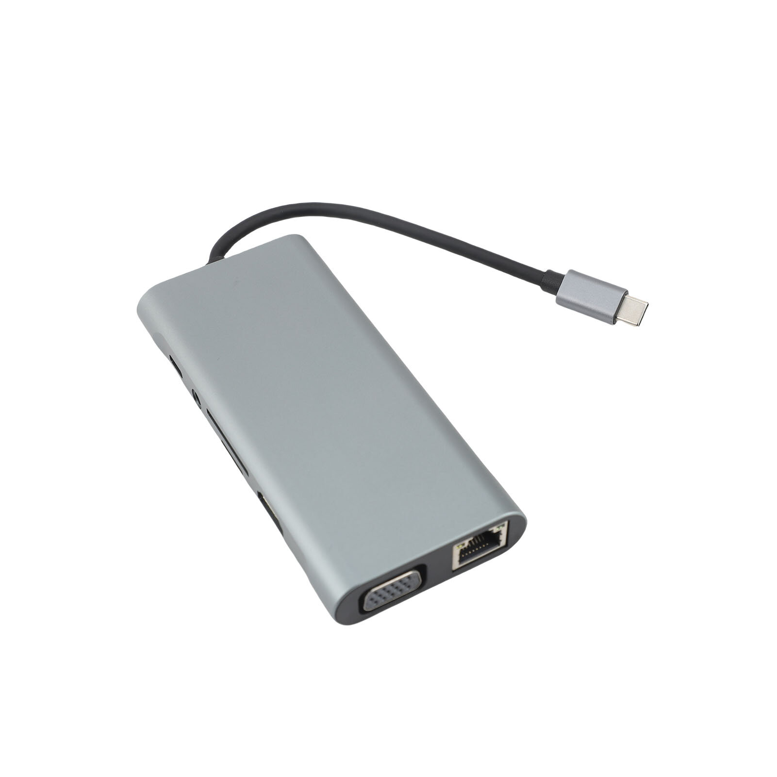 Док-станция 11 в 1 USB 3.0 Концентратор USB 2.0 Многопортовый USB-адаптер PD-зарядка 100 Вт для деловых поездок