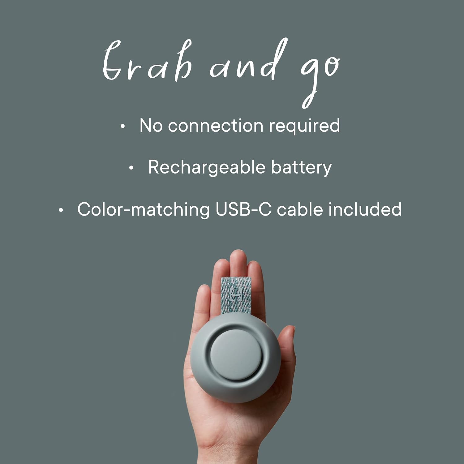 Hatch Устройство для сна Go Portable Sound Machine & Sleep Soother for Babies & Kids, бирюзовый