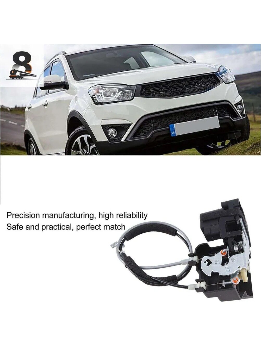 OZ45 Привод замка передней правой двери для Korando C Actyon 7122008012