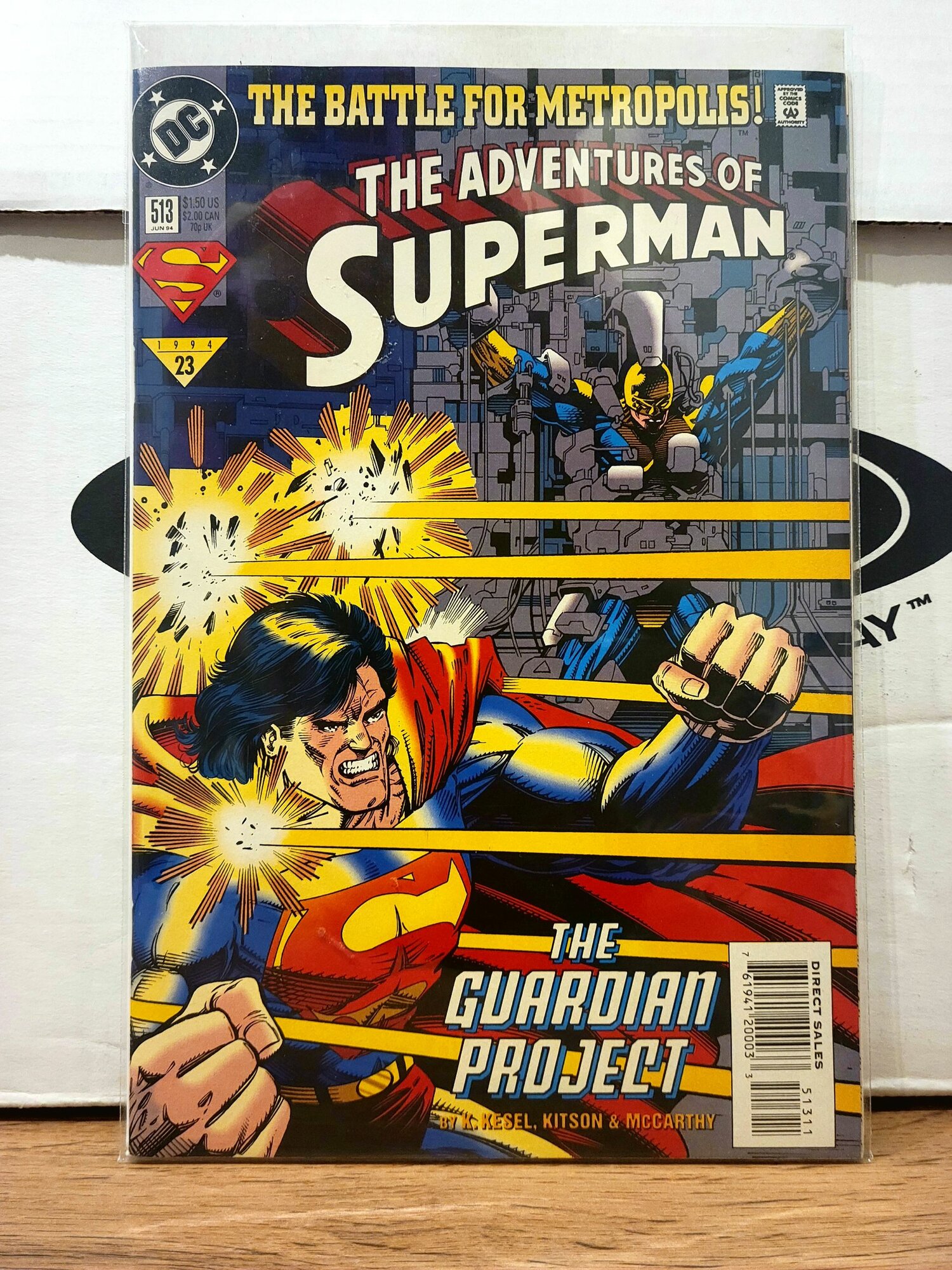 Ретро Комикс Superman #513. 1994 Год. Оригинал!