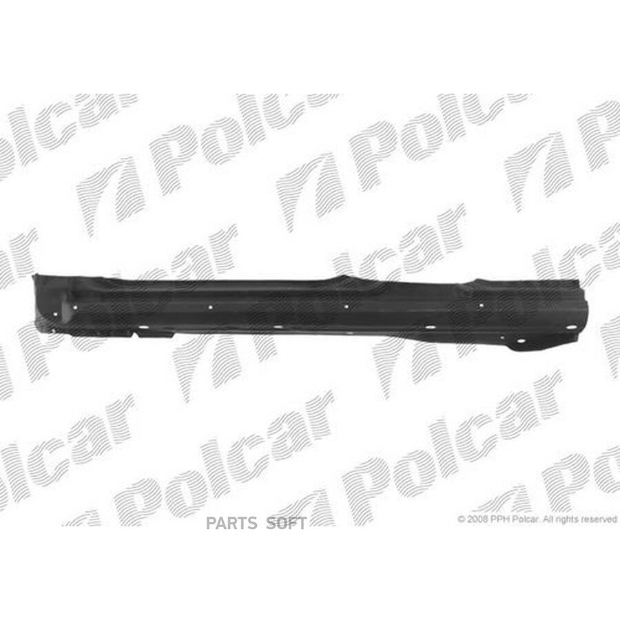 Порог Audi A6(C5) R от официального дистрибьютора, POLCAR, артикул 132742