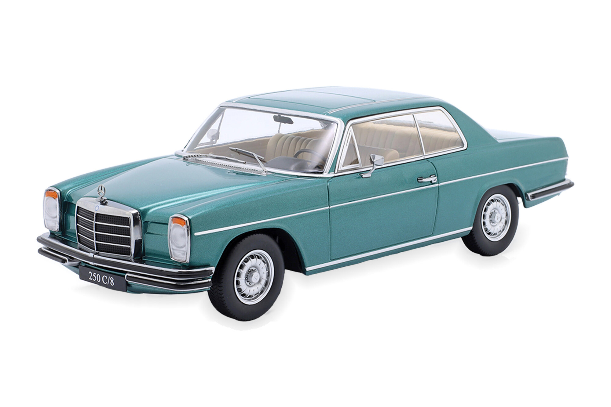 Модель коллекционная KK-SCALE Mercedes 280C/8 W114 coupe 1969 green metallic