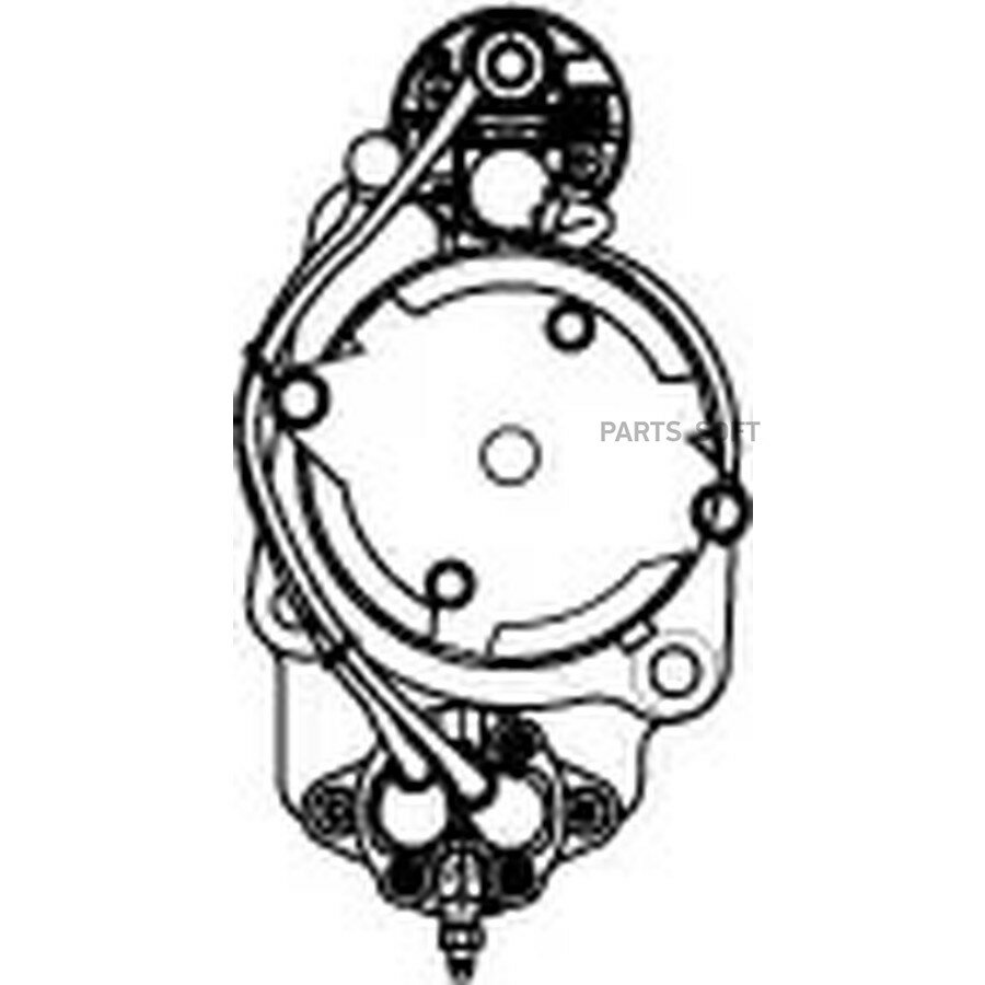 Стартер 24V / 6,0kW, CUMMINS, КАМАЗ, нефаз (аналог 4983068, 4934622, C4934622, C4983068) от официального дистрибьютора, PRESTOLITE-ELECTRIC, артикул M93R3014SE