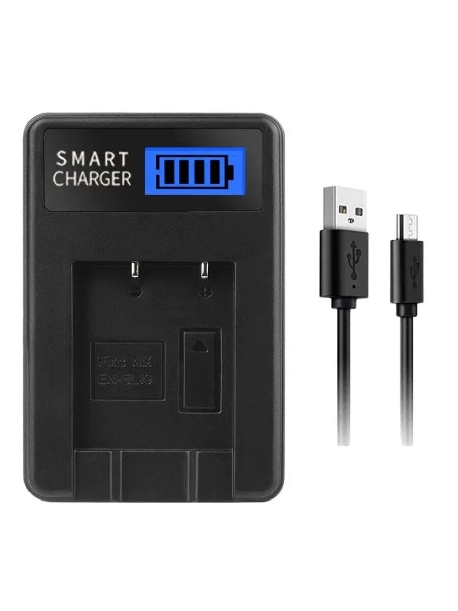Зарядная док-станция EN-EL19 для камер S2800, S3100, S3200, S33, S3300, S3400, S3500