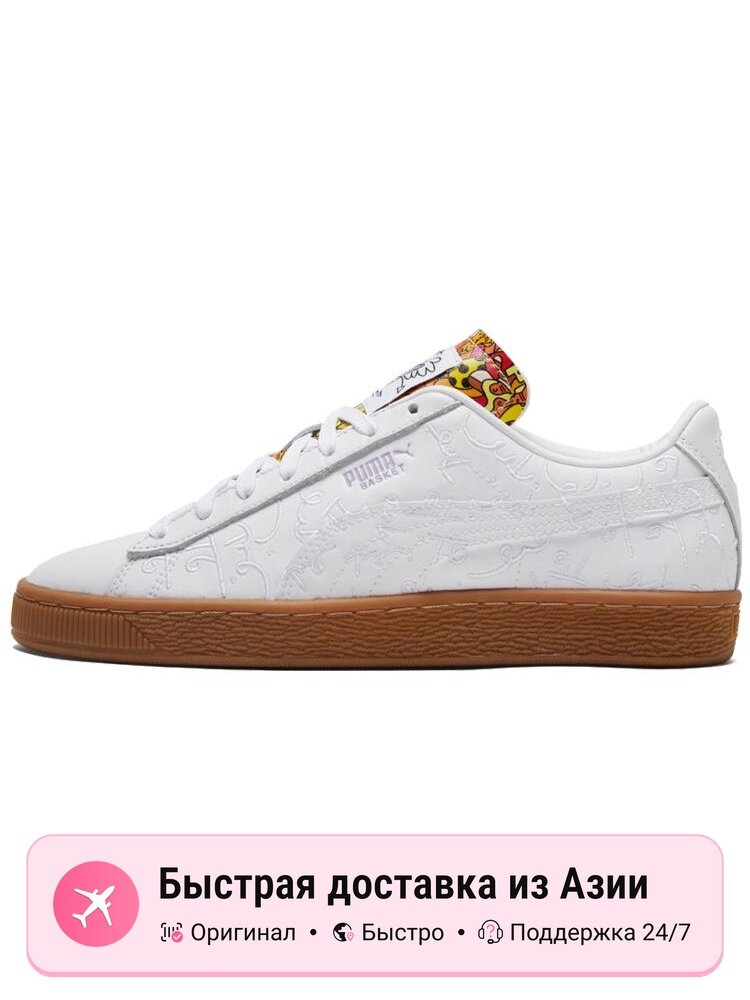 Кроссовки PUMA Basket Romero Britto Embroidered