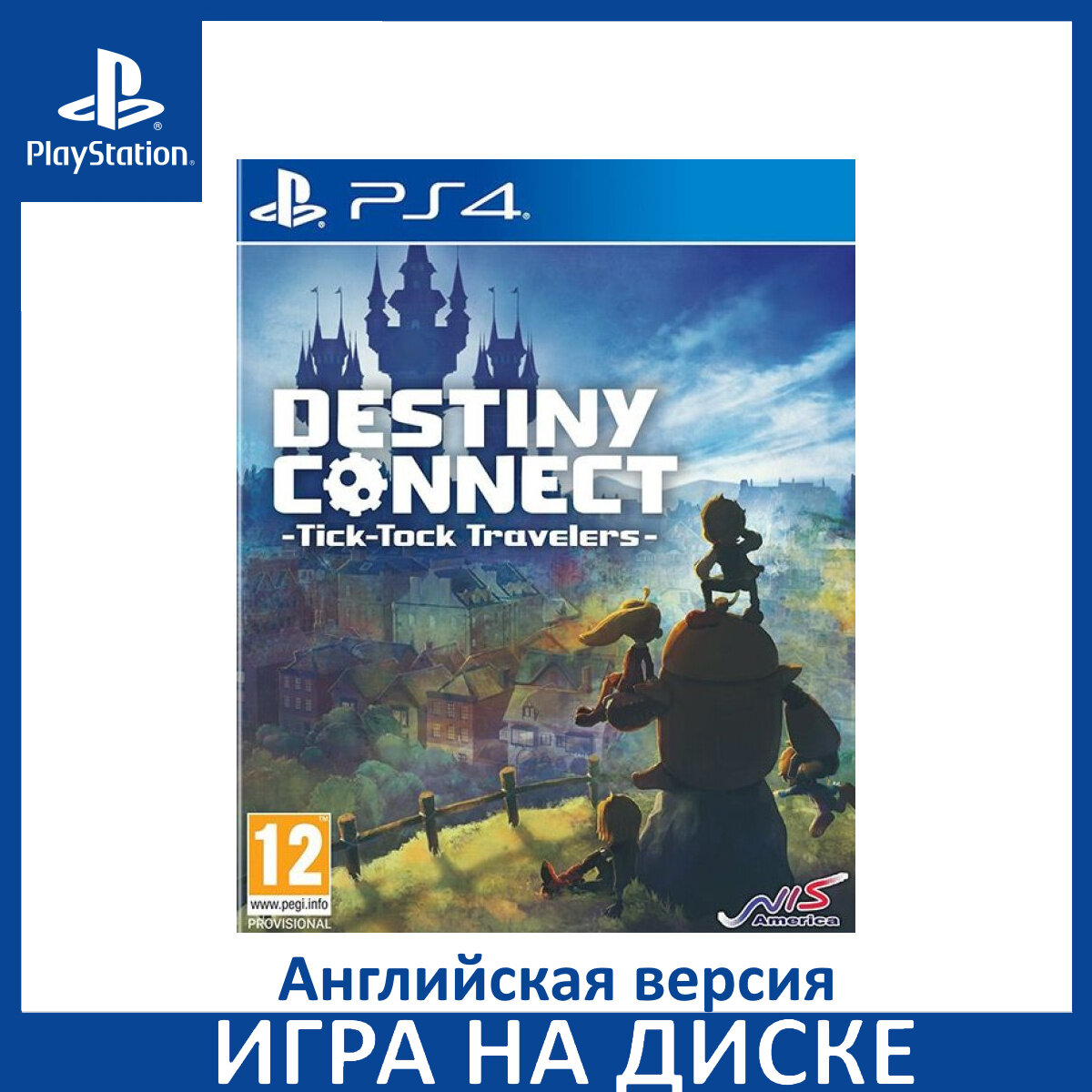 Игра Destiny Connect: Tick - Tock Travelers PS4 Английский язык Диск на PlayStation 4