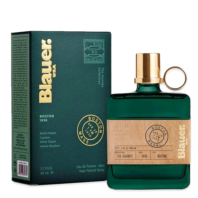 Парфюмерная вода Blauer Boston 1936 For Him мини-формат / Пробник аромата Блауэр Бостон Для Него 2 / Сэмпл парфюма