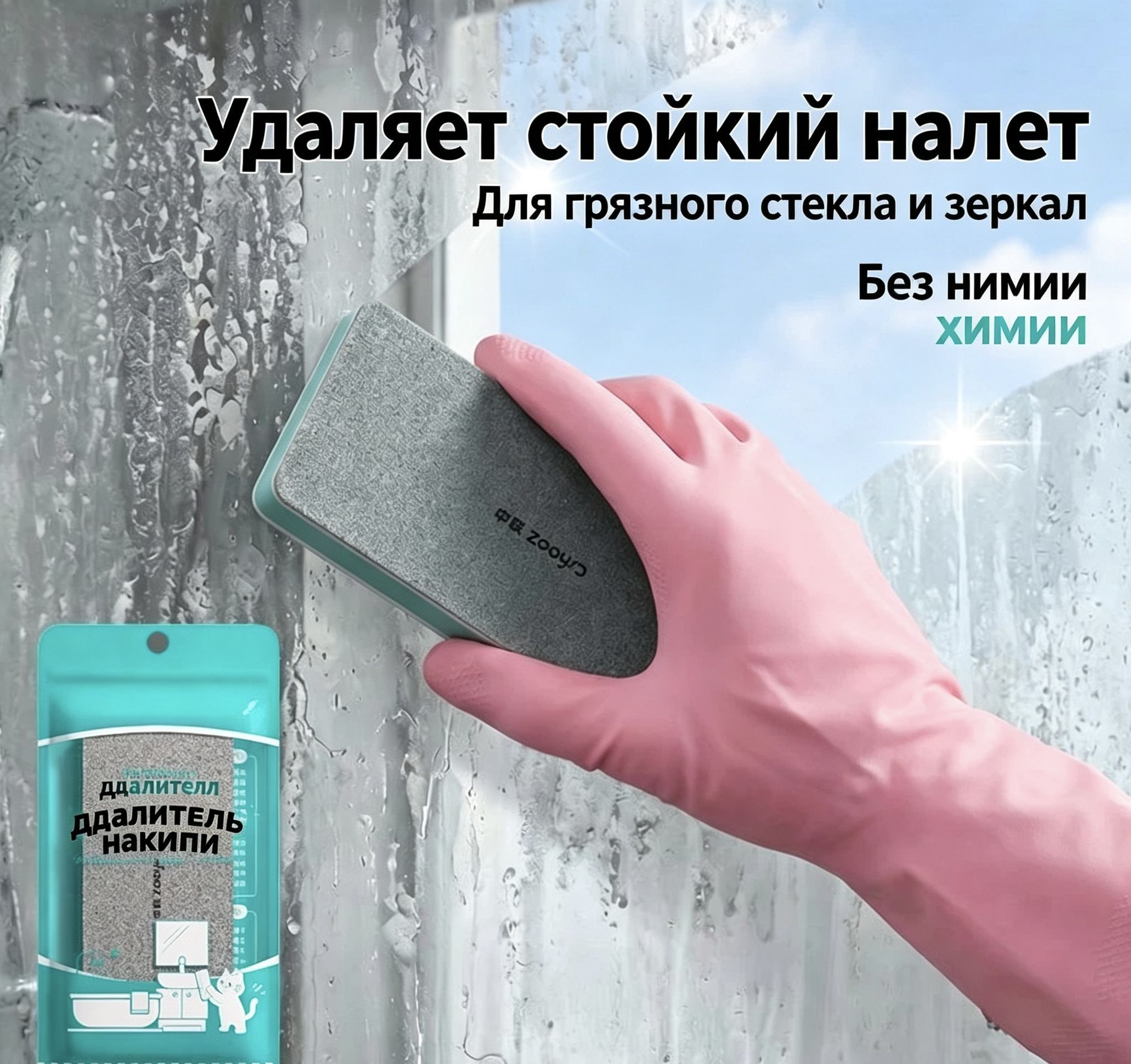 Губка ncncnncnccnnc, волокно, 3 шт.