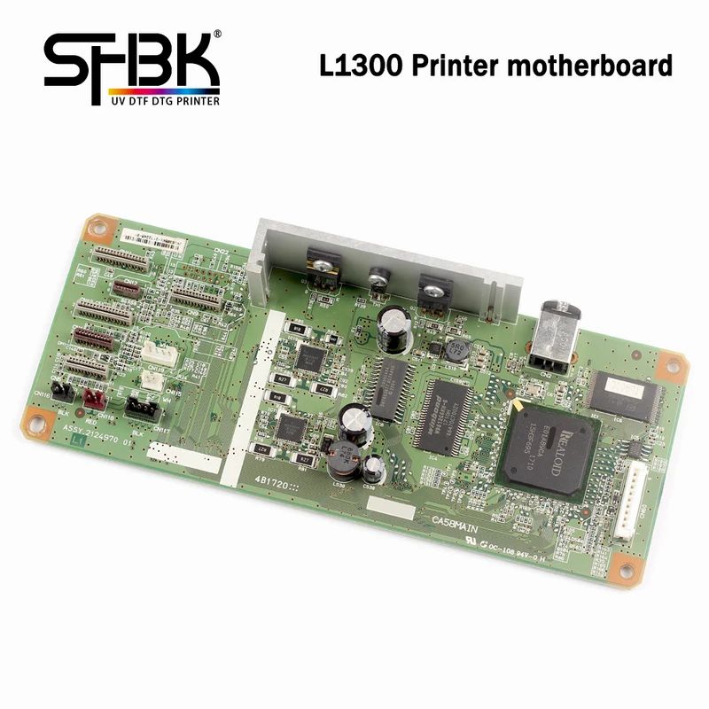 CA58 MAIN. АСС.2124970.100% новая плата принтера L1300 для принтеров EPSON L1300 UV DTF, запасная часть.