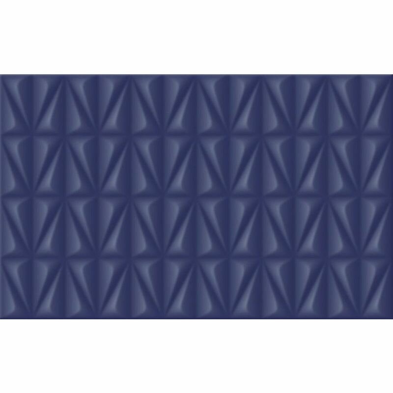 Настенная плитка Шахтинская плитка (Шахты) Конфетти синяя 02 25х40 см (1.4 м2)