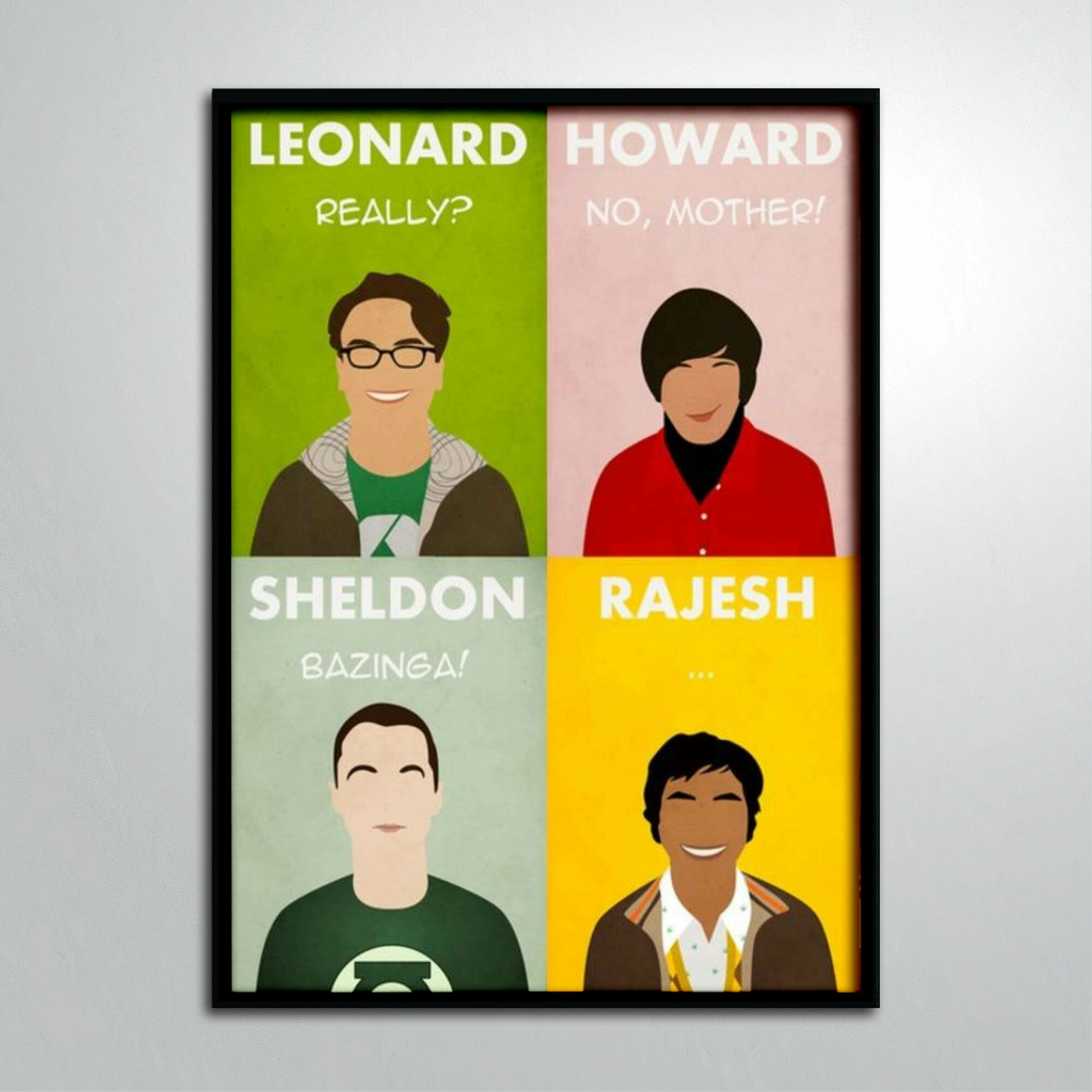 Постер без рамы/Теория большого взрыва Цитаты The Big Bang Theory