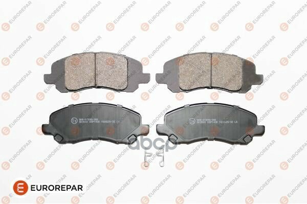 Колодки тормозные MITSUBISHI ASX/LANCER/OUTLANDER/DODGE CALIBER передн. EUROREPAR арт. 1639378880