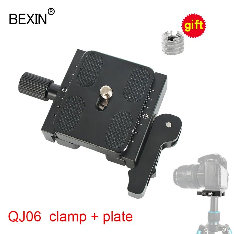 BEXIN QJ-06 крепление для камеры, комплект clamp and plate