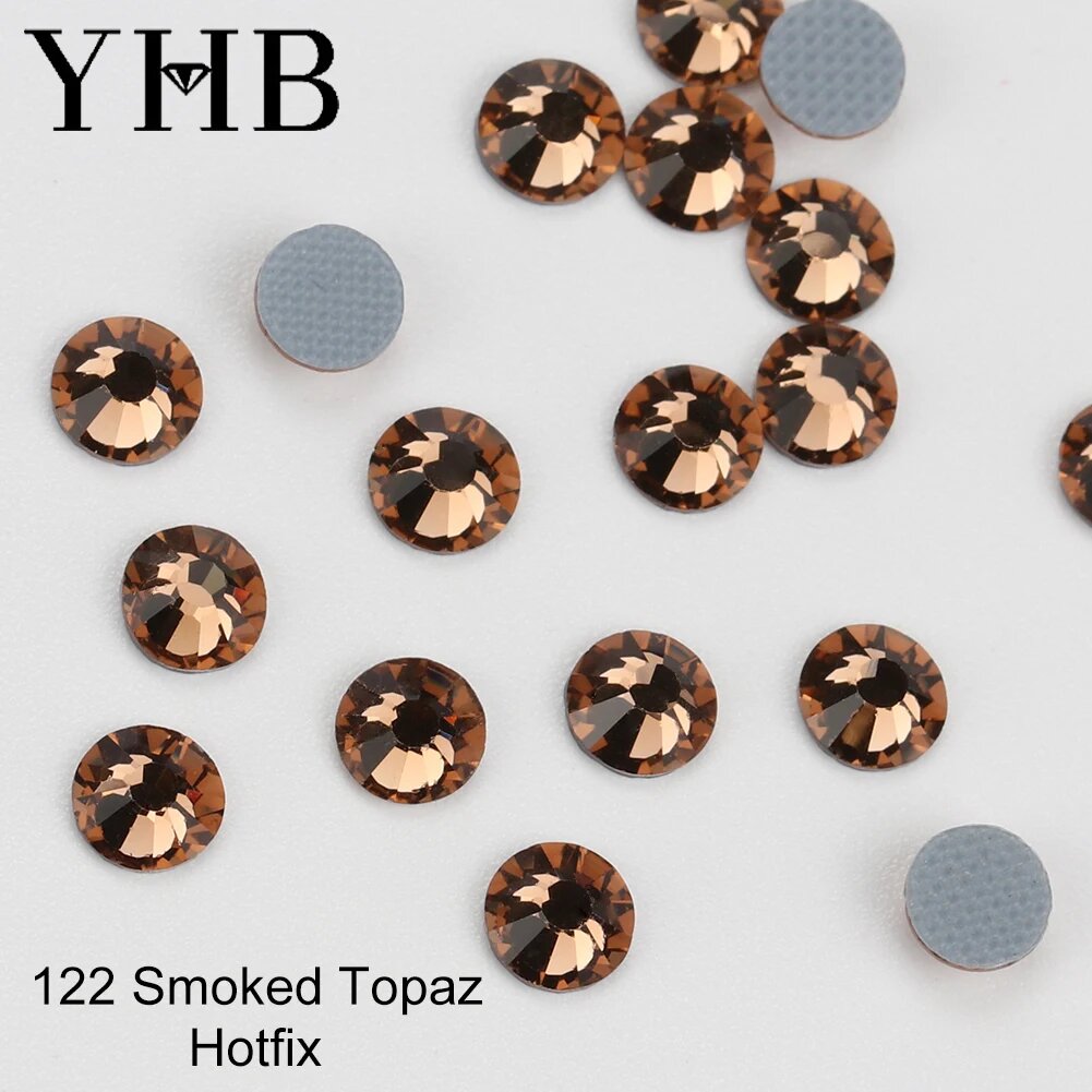 Кристаллы YHB 2mm SS6 122 Smoked Topaz 1440шт