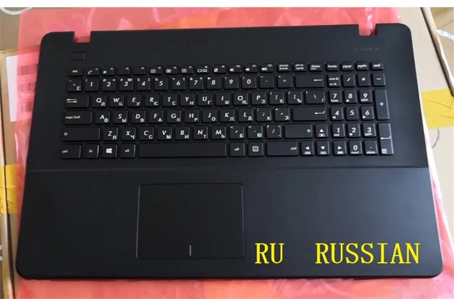 Клавиатура для ноутбука Asus K751NV R752 R752L F751 X751L X751LA X751LAV X751LD K751 X751LK X751LN X751SA с чехлом C