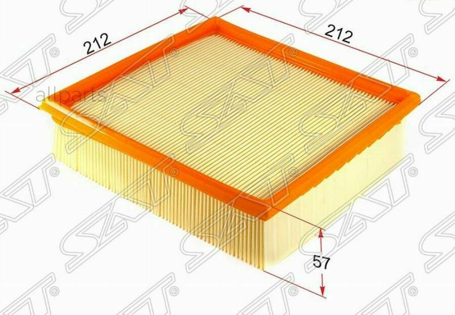SAT ST-2112-1109080-06 Фильтр воздушный Chevrolet Niva 98- / LADA Granta 11-