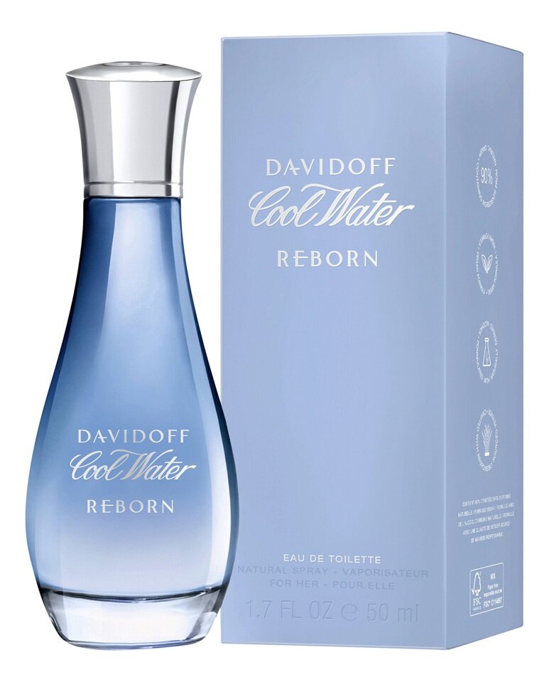 Davidoff woman Cool Water Reborn Туалетная вода 50 мл.