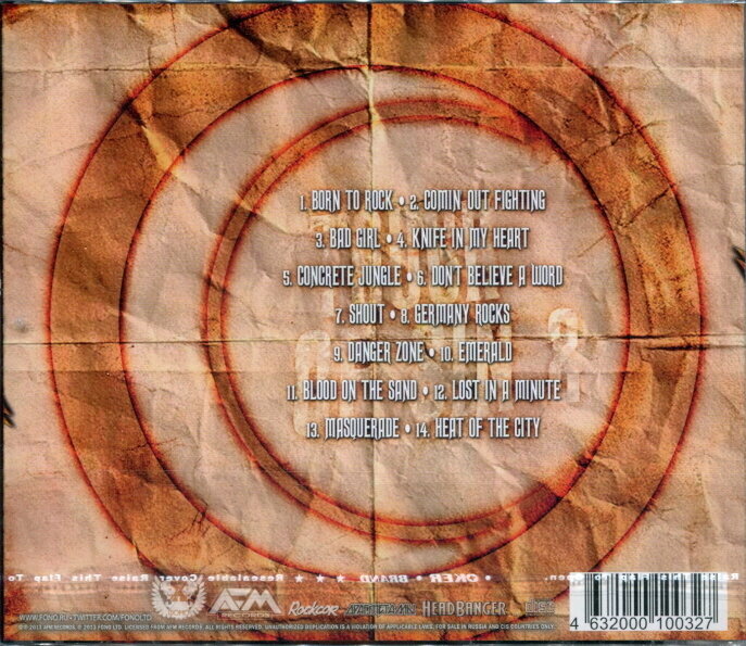 Фирменное издание Sinner - Touch Of Sin-2 CD — фото 1
