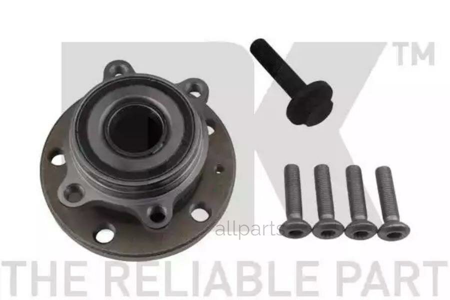 NK 754308 Ступица колеса в комплекте с подшипником Audi A3 Seat Skoda VW Golf 03-