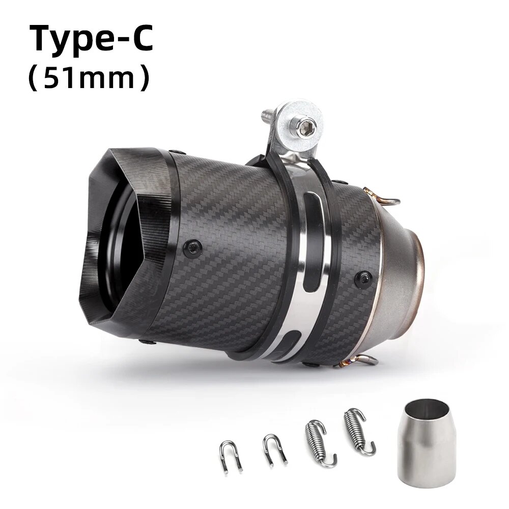 51 мм 60 мм AR выхлопная труба Остин гоночный вход универсальный глушитель выхлопная труба