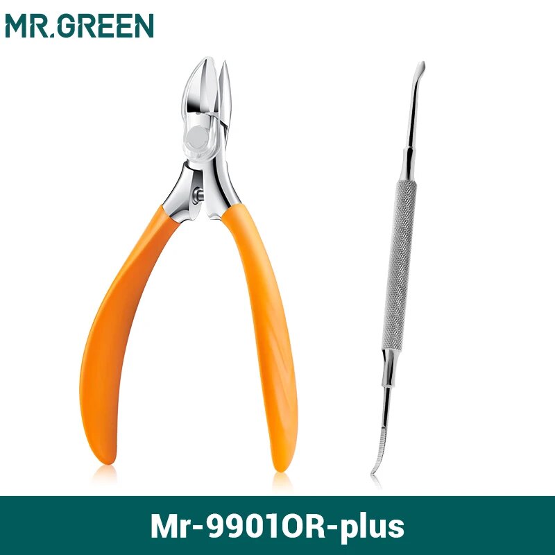 MR.GREEN Кусачки для ногтей из нержавеющей стали Mr-9901OR-plus