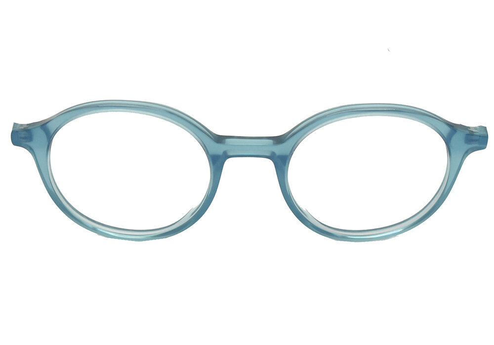 Оправа для очков Barbie BBV021 ACQ пол Детские форма оправы Круглая цвет оправы Голубой — фото 1