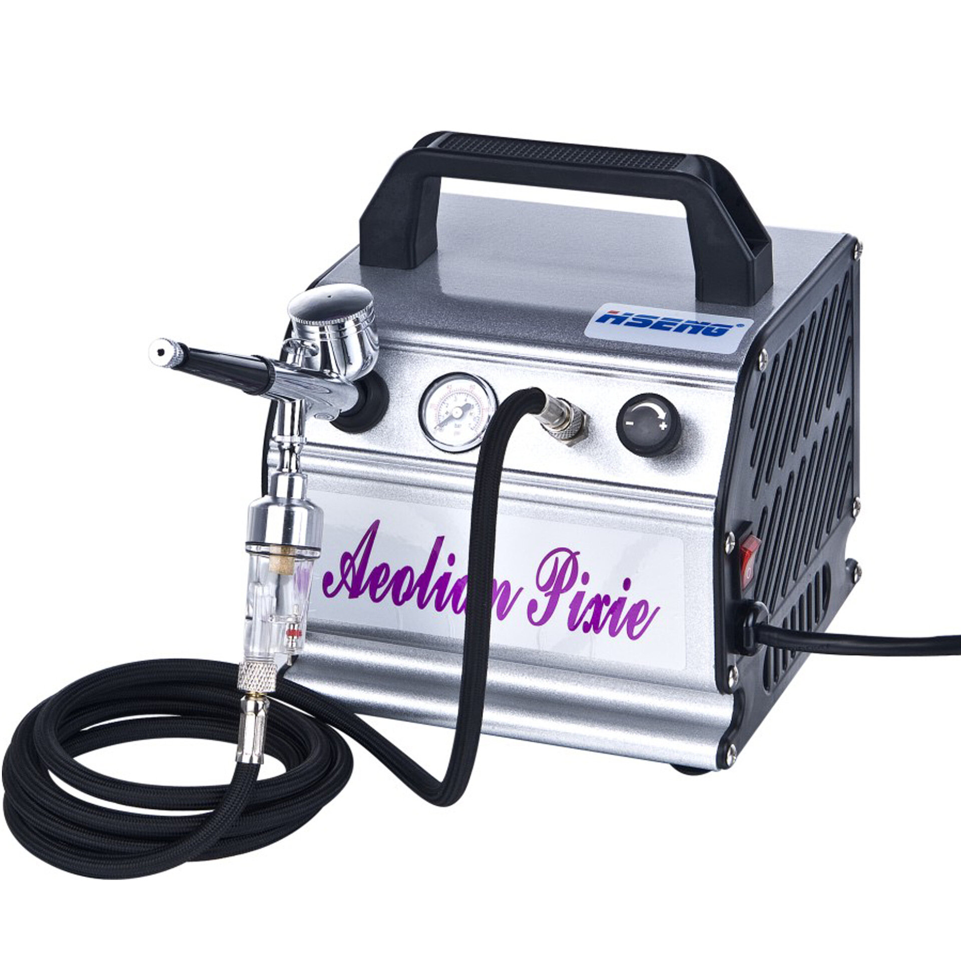 Набор аэрографа Haosheng High-Definition Makeup Cake Coloring Airbrush Set Art Tattoo Nail Art Airbrush Pump