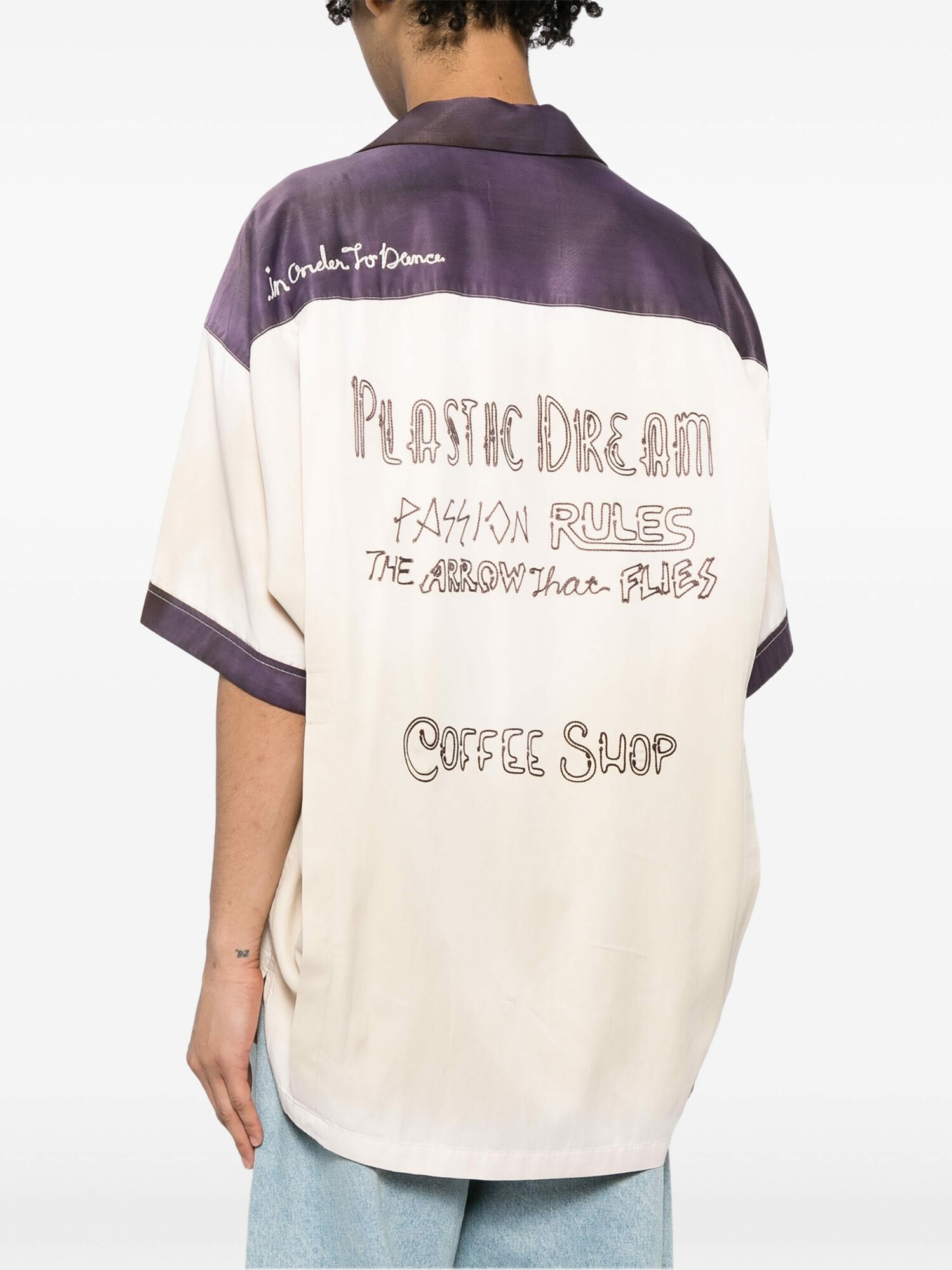 Рубашка MAISON MIHARA YASUHIRO Bowling S/S, размер 50, разноцветный — фото 1
