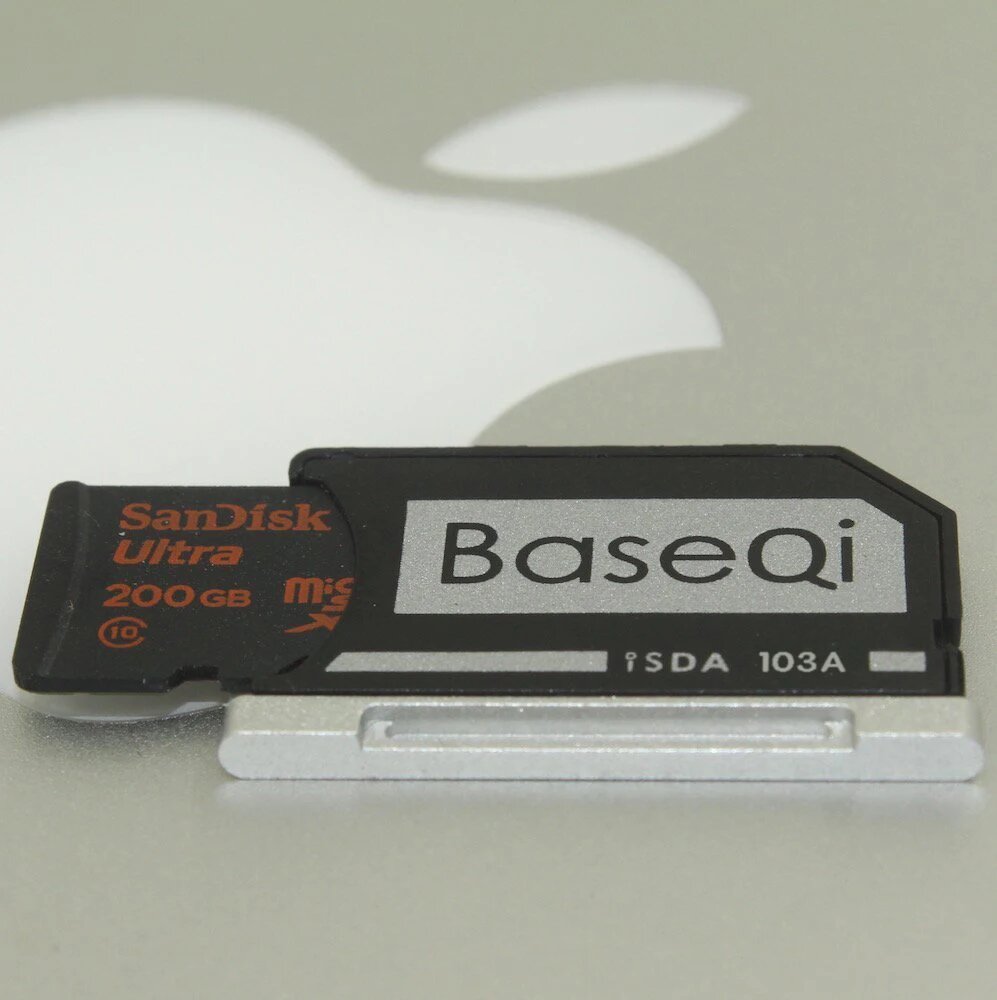 BASEQI Адаптер Micro SD для Macbook Air / Mac Pro — фото 1