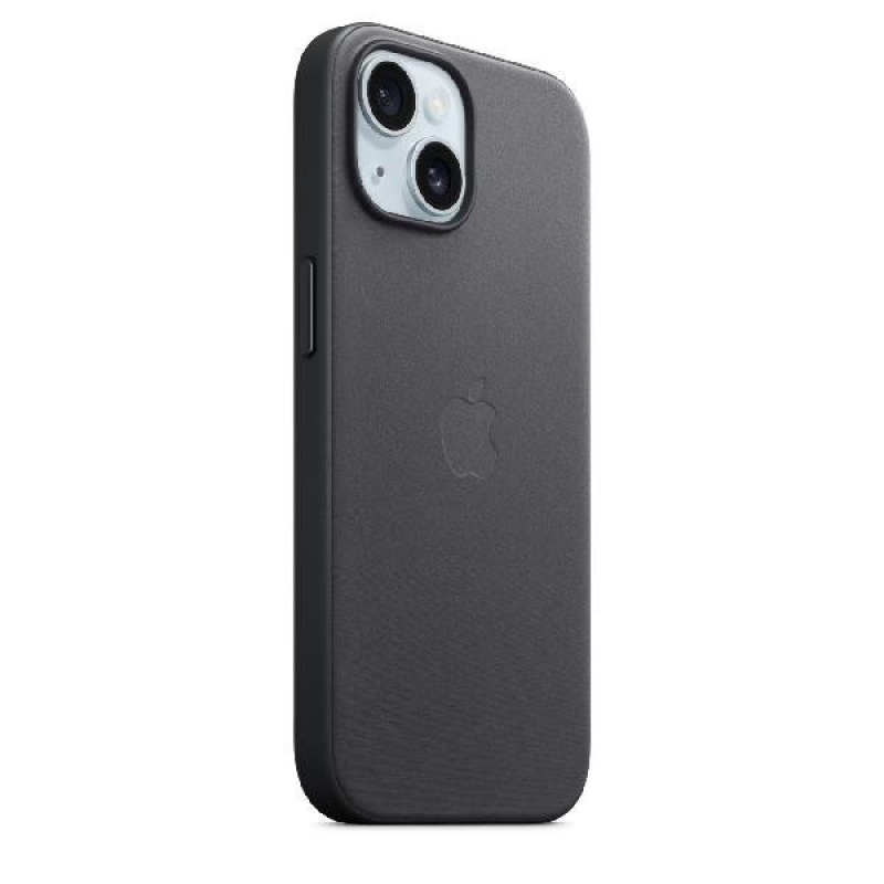 Чехол Apple iPhone 15 Plus FineWoven Case MagSafe Black