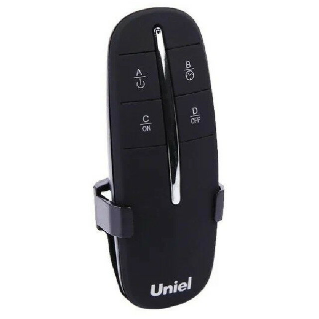 UNIEL пульт дистанционного управления светом 1 канал 1000 Вт дальность 30 м черный