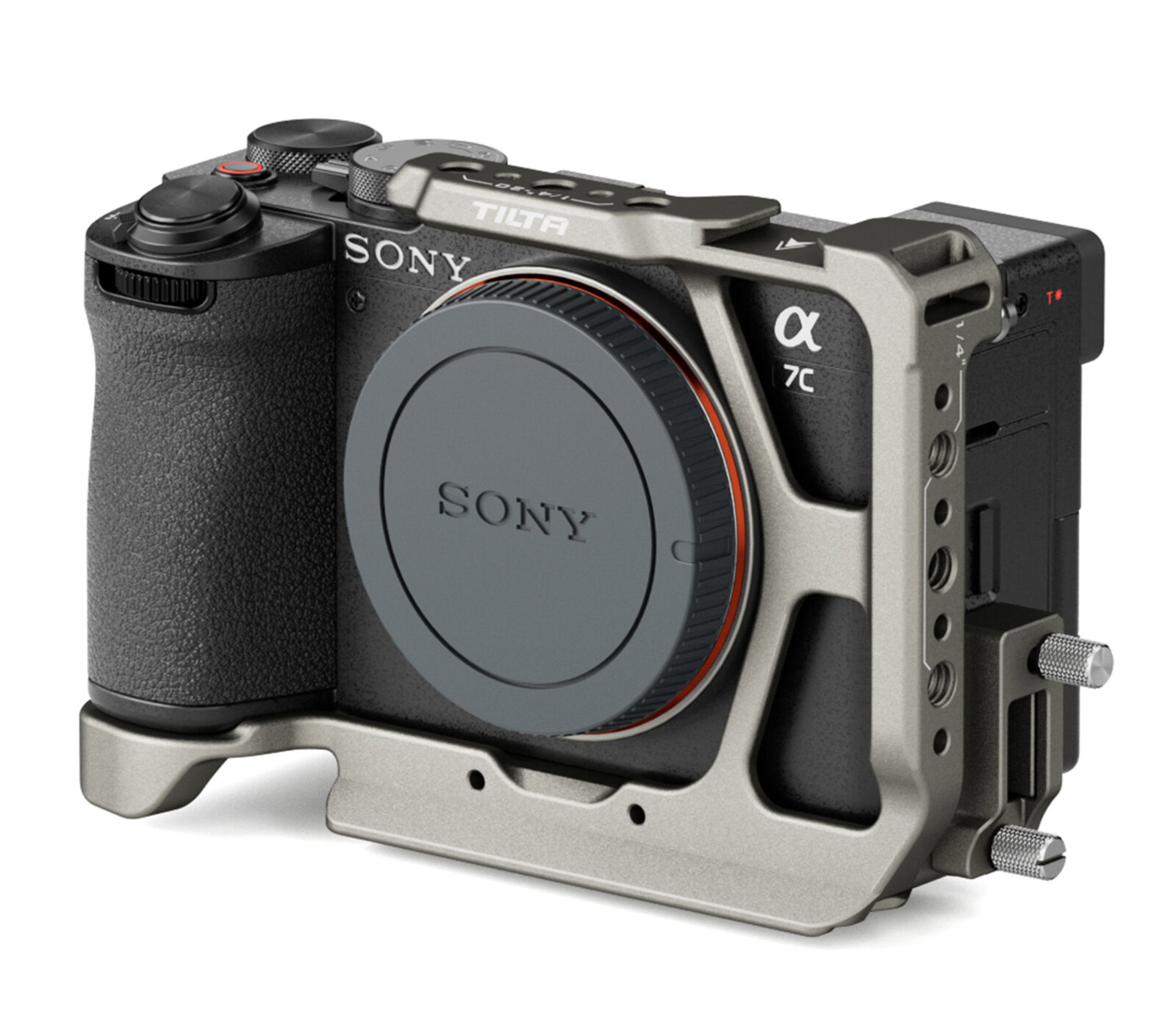 Клетка Tilta Half Camera Cage для Sony a7C II / a7CR, титаново-серая