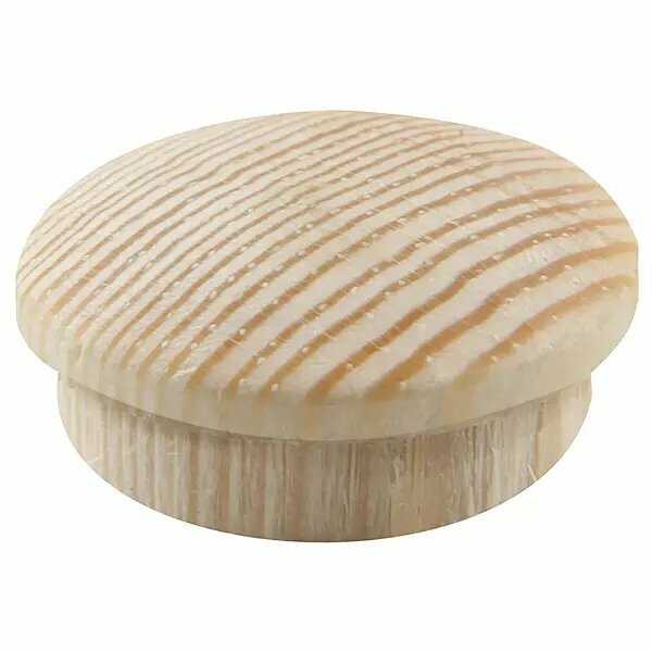 Заглушки деревянные 16 мм, 25 шт.