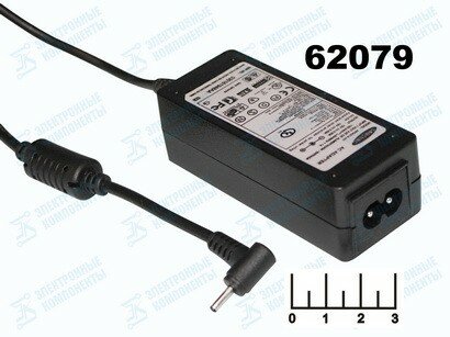 Блок питания 12V 3.33A Samsung AC-N278/AP04214-UV импульсный (2.5*0.7) без шнура (восьмерка) угол