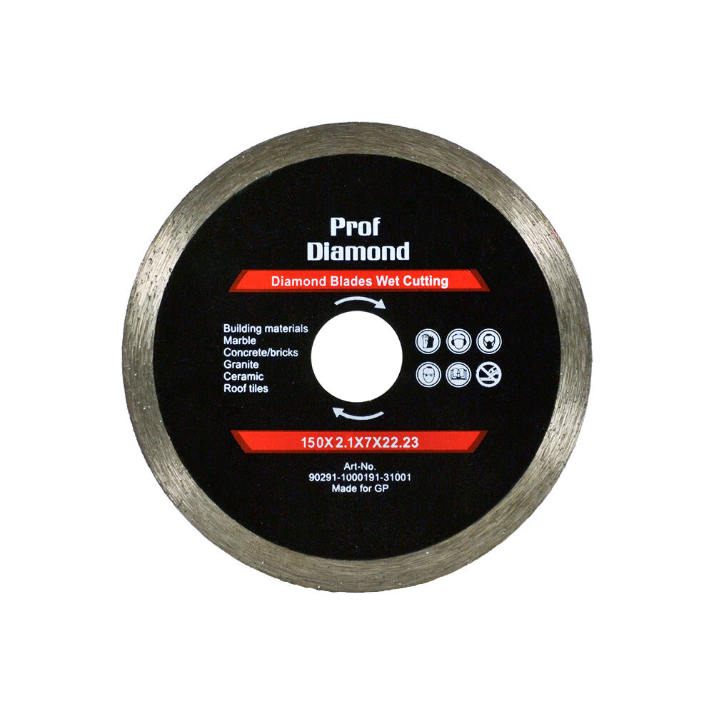 Сплошной диск алмазный TORGWIN Prof Diamond 150*22.23 s13732