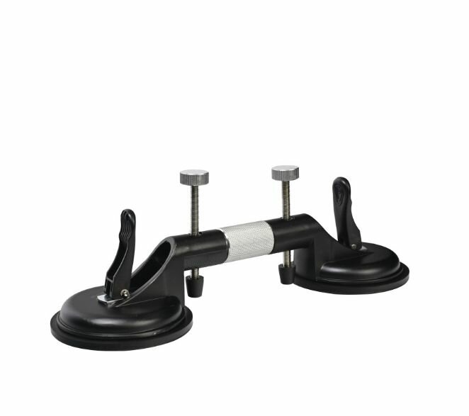 Стеклодомкрат двойной Алюминий С Регулировка 125 мм RST-2429