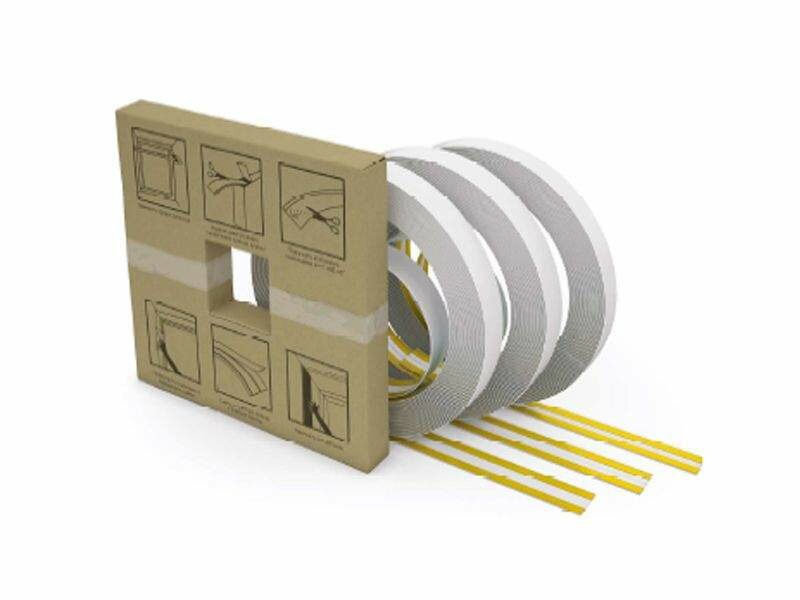 Уголок гибкий самоклеящийся Bauset RNG 40х40мм белый рулон 50 м