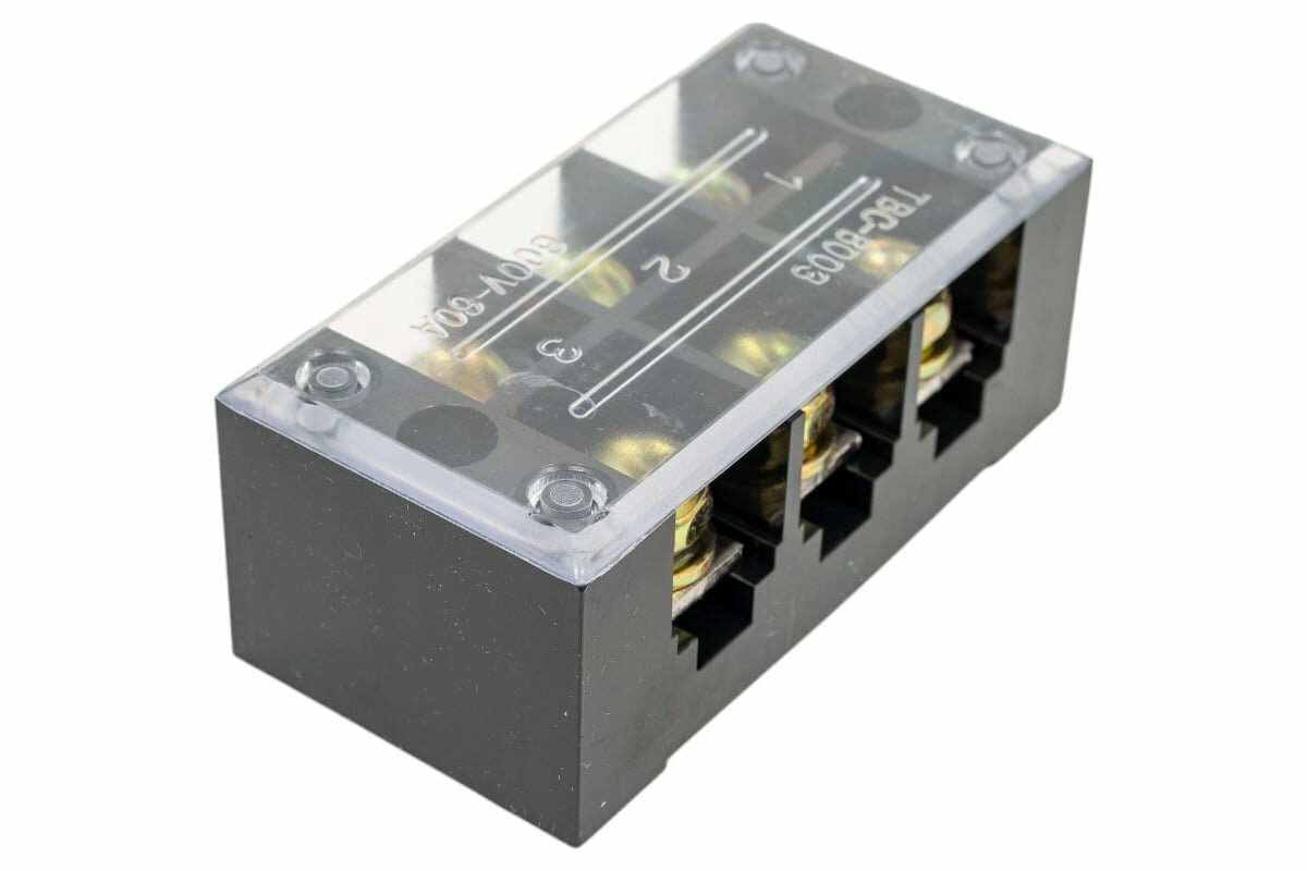 OXION Колодка клеммная 3 пары 60а OX-TB603