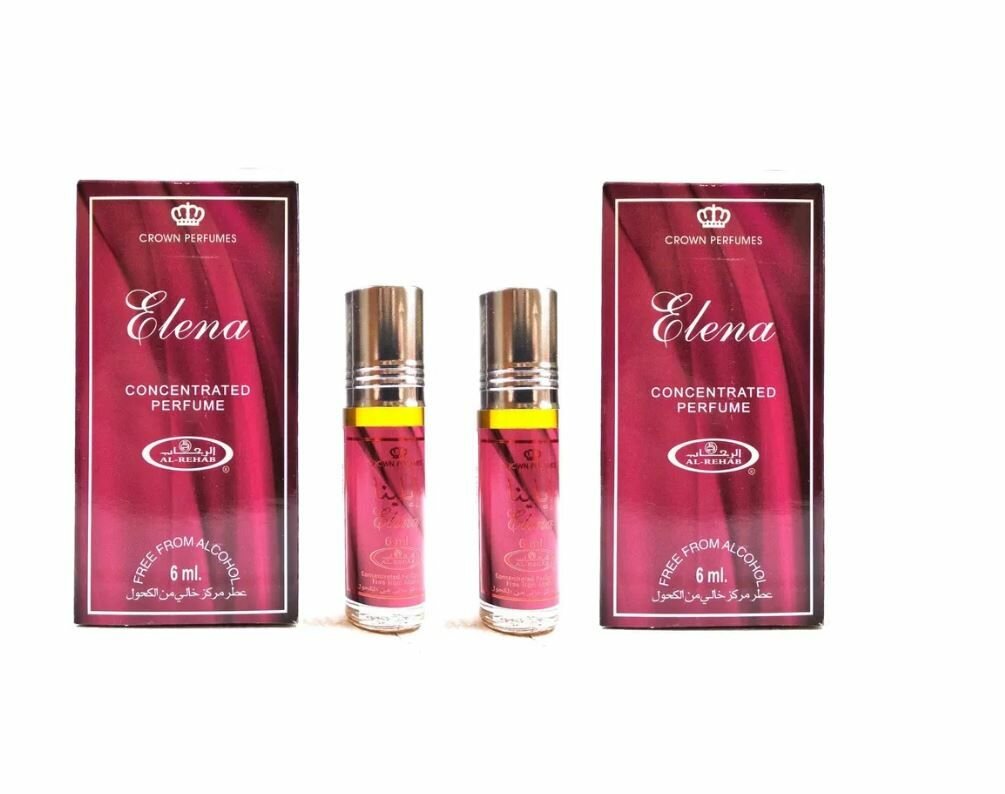 Масляные духи Al Rehab Elena, 2 шт 6 мл
